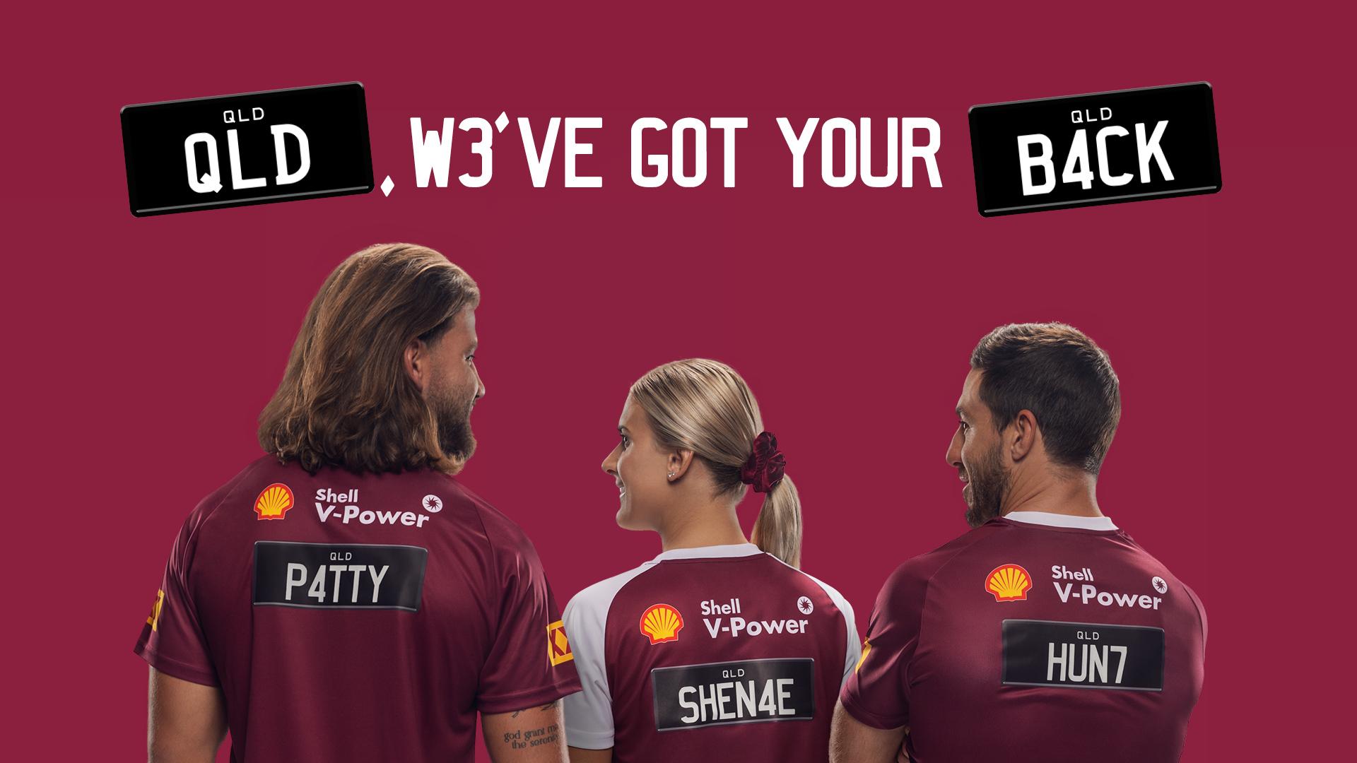 Image displays 2 Queensland Maroons players, Patrick Carrigan (far left ...