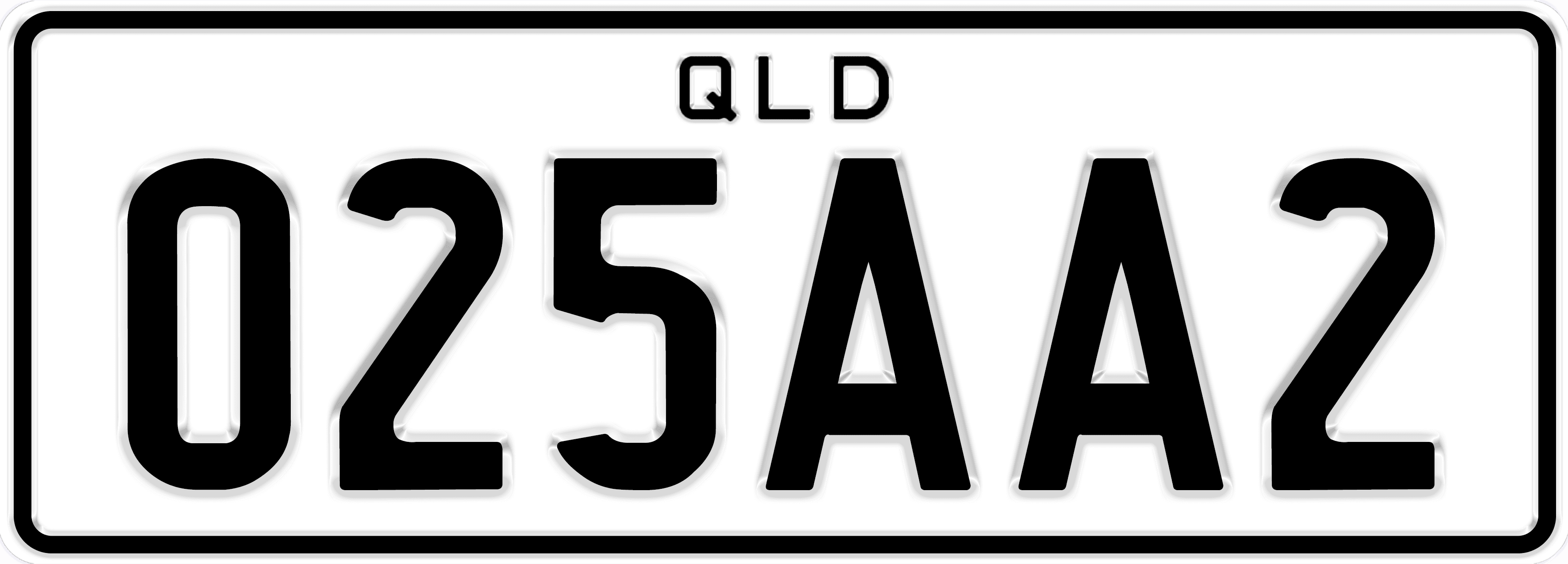 White text on black Black text on white