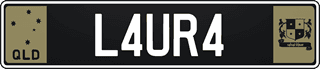 Euro Theme | Personalised Plates Queensland