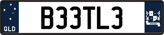 Euro Theme | Personalised Plates Queensland