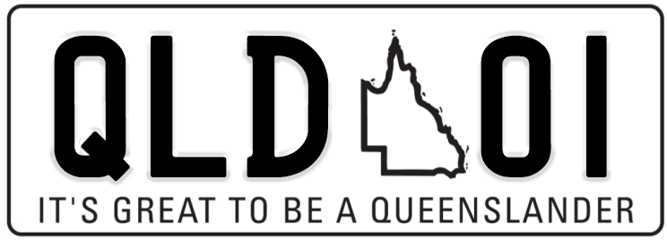 It's Great to be a Queenslander | Personalised Plates Queensland