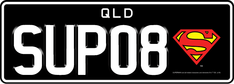 DC Comics | Personalised Plates Queensland