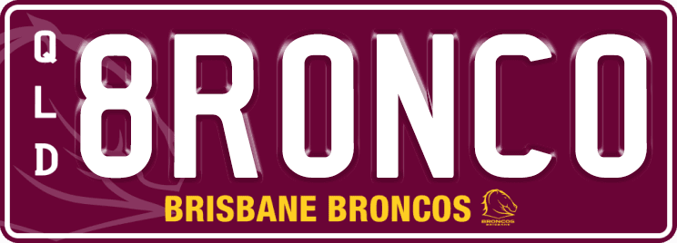 NRL | Personalised Plates Queensland