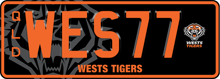 NRL | Personalised Plates Queensland